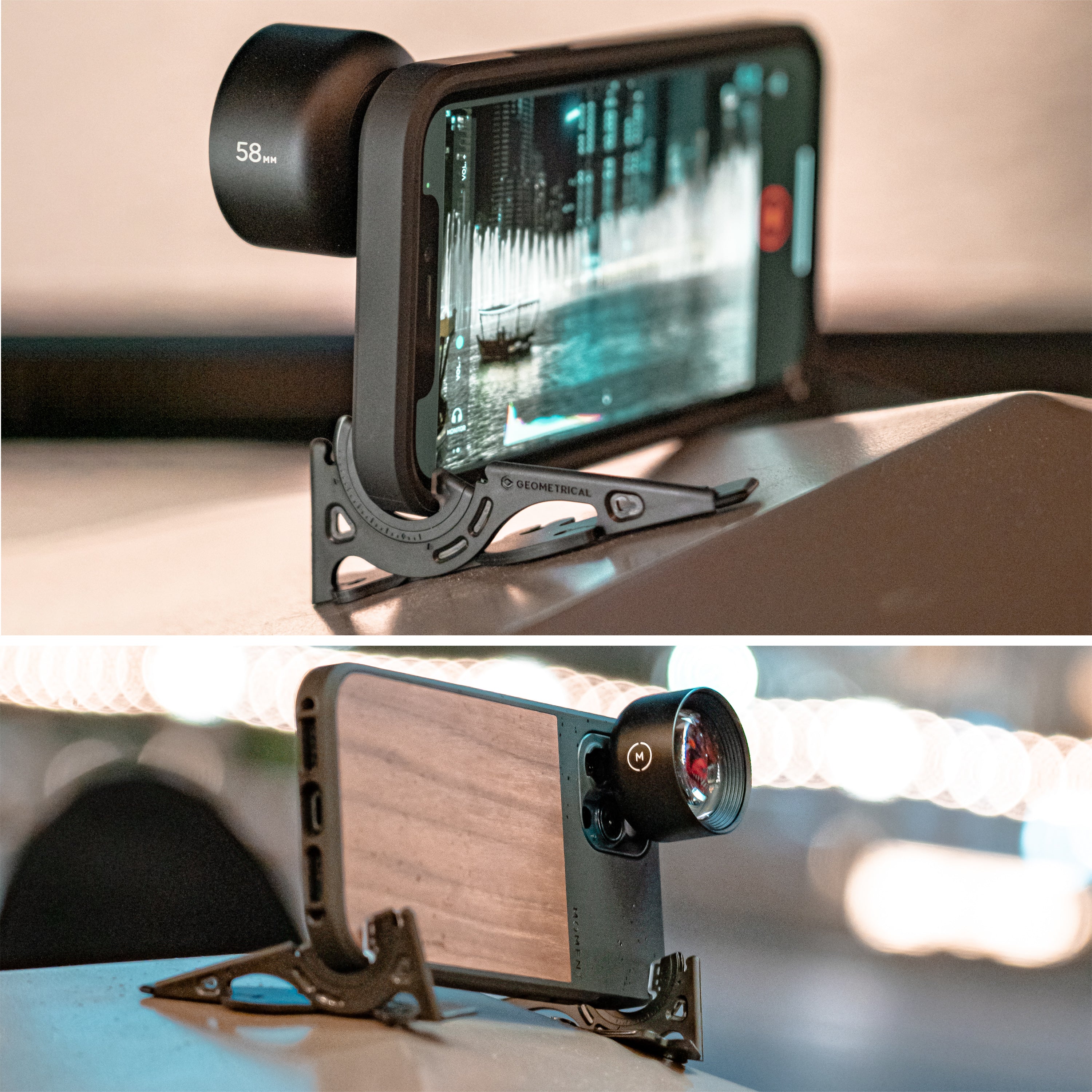 The best vlogging tripod for iPhone – Geometrical Pocket Tripod
